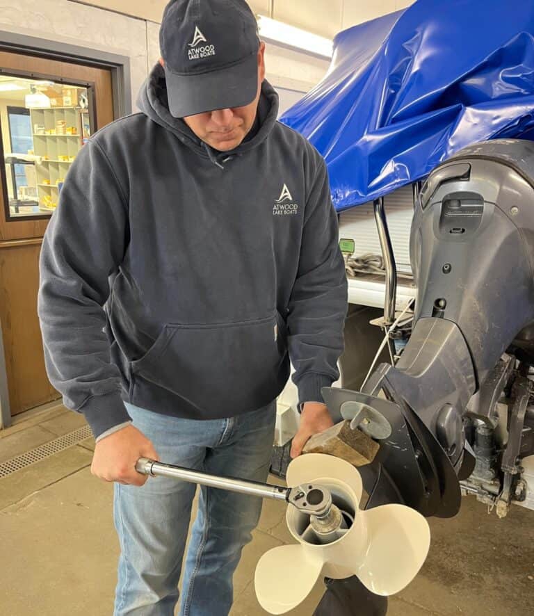 Propeller Replacement & Repair - Atwood Lake Boats